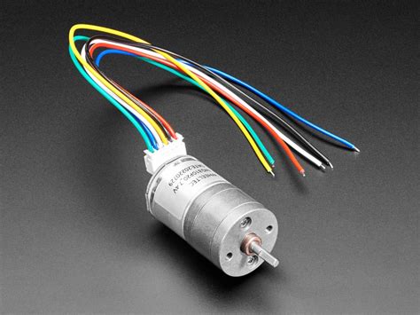 Geared Dc Motor With Encoder At Gwen Mayer Blog