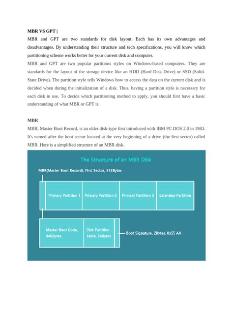Mbr Vs Gpt Pdf