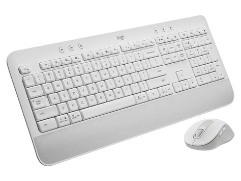 Logitech Signature MK Keyboard Mouse Combo For Business Off White Logitech Keyboard