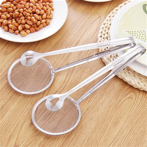 Stainless Steel Fried Frying Mesh Colander Spoon F Grandado