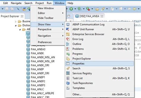 Check Whether Ddl Source Is Active In Abap Development Tools In Eclipse