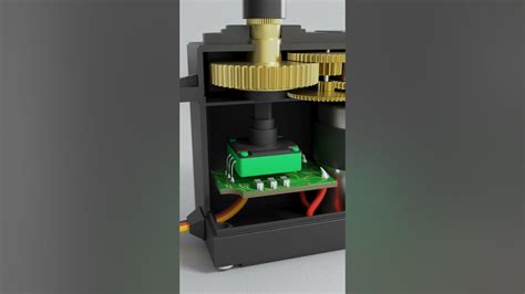 Servo Motors 3d Animation Shorts Animation Youtube