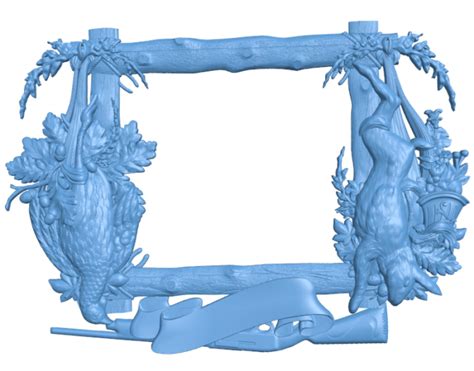 Picture Frame Or Mirror 3d Model Vector Files