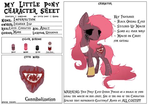 Digital Mlp Reference Imperfection Corrupted Oc By Invaderika On