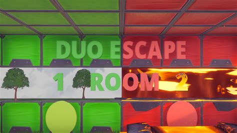 🟩 Duo Escape Room 🟥 Beta 8352 5327 7707 By Zuinot Fortnite Creative