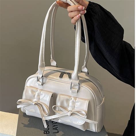 Jual COD READY Mariellie Ribbon Bag Tas Tangan Wanita Tas Jinjing Tas Tangan Tas Simpul Tas