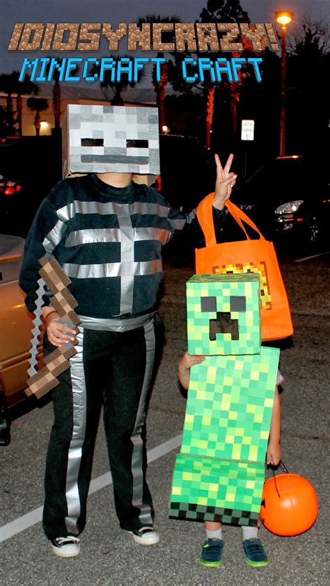 Minecraft Classic Skeleton Costume At Brenda Sherman Blog
