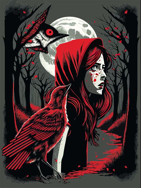 Red Riding Hood Werewolf Art