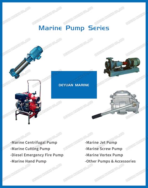 Deyuan Marine Diesel Engine Driven Emergency Fire Pump China Deyuan