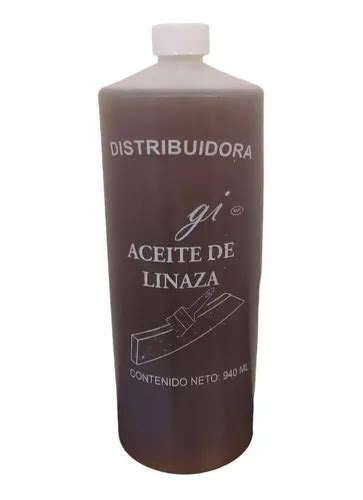 Aceite De Linaza Para Madera 1 Litro Protege Renueva Maderas Meses Sin Interés