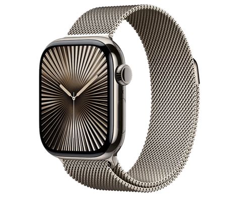 Apple Watch Series 10 Gps Lte 42mm Vỏ Titan Dây Thép Chính Hãng