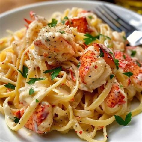 Creamy Lobster Pasta Recipe
