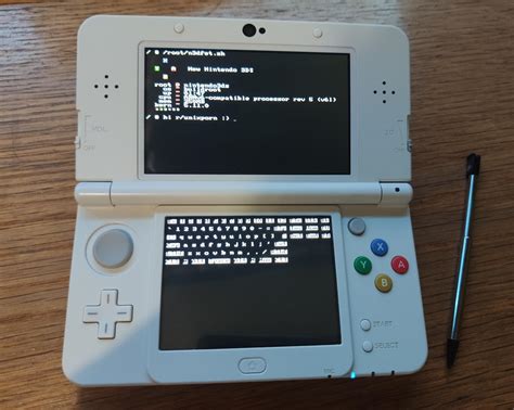Yet Another [nintendo 3ds] Running Linux Post Unixporn