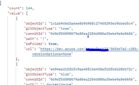 Rest Azure Devops API To Get All Files In A Repository With Folders Stack Overflow