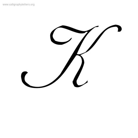 Cursive Alphabet K AlphabetWorksheetsFree Com