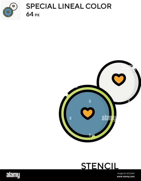 Stencil Special Lineal Color Icon Illustration Symbol Design Template For Web Mobile Ui Element