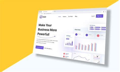 Saas Landing Page Design Behance