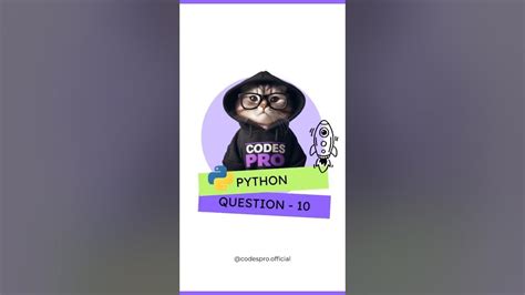 Integer Division In Action 🤯 Q10 Python Programming Coding
