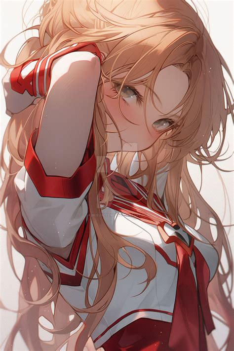 Asuna Yuuki Sword Art Online Portrait By Aurielaccents On Deviantart