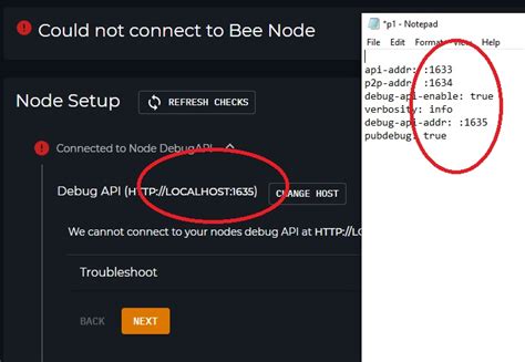 Cannot Connect Forever Issues Issue 160 Ethersphere Bee Dashboard