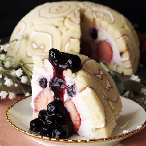 Berry Dome Cake Cooking Tv Recipes