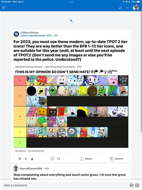 Theres This Guy In Robjectshows That Complains About Litterally Every