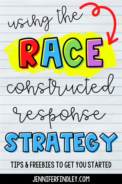 Races Writing Strategy For Constructed Response Questions