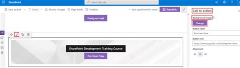 Sharepoint Online Button And Call To Action Web Part Enjoy Sharepoint