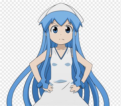 Squid Girl Splatoon Squidward Tentacles Anime Jellal Fernandez Blue White Manga Png Pngwing