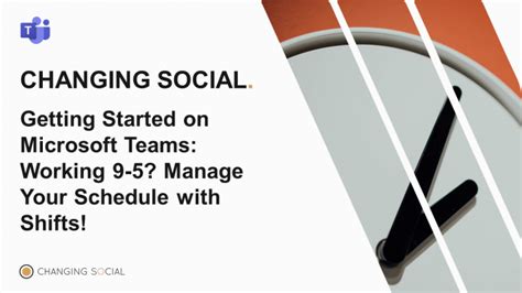 Microsoft Teams Manage Your Schedule With Shifts