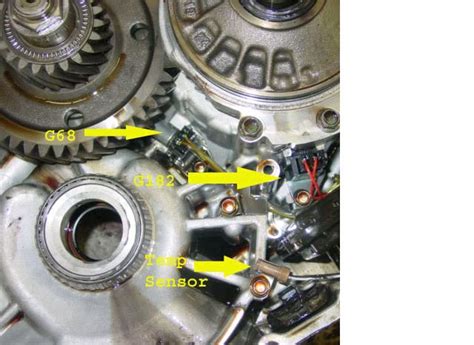 Vw Jetta 2002 P0722 Code Qanda On Output Speed Sensor Location