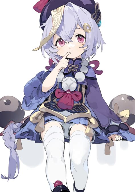 Qiqi Genshin Impact Drawn By Shshinh Danbooru