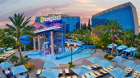 Pools At The Disneyland Hotel Disneyland Resort