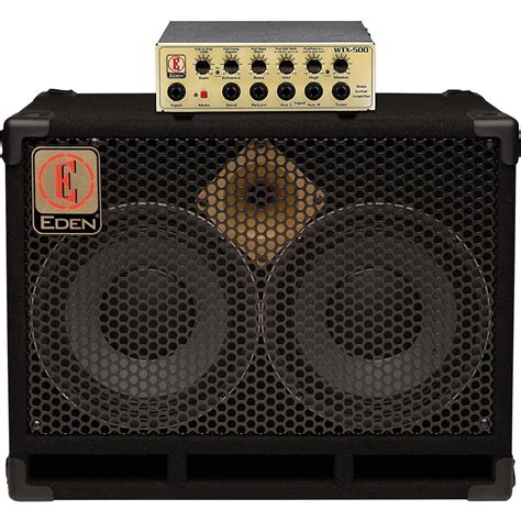 Eden Wtx500 And D210xst Bass Stack Musicians Friend