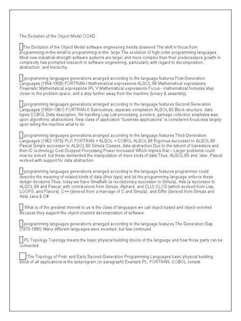 Ooad 1 Pdf Object Oriented Programming Inheritance Object