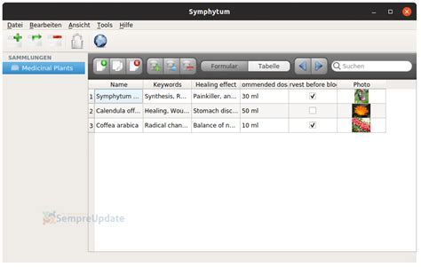 Como Instalar O Symphytum Um Banco De Dados Pessoal No Ubuntu Linux Mint Fedora Debian