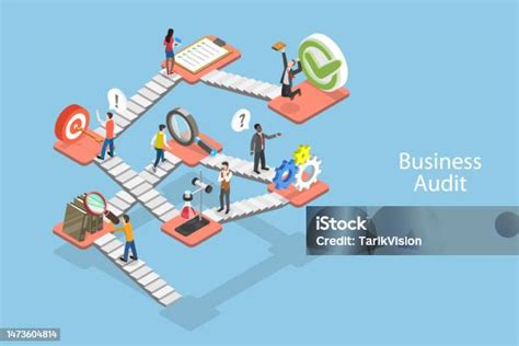 재무감사 3d 편도법 플랫 벡터 개념적 일러스트레이션 회계에 대한 스톡 벡터 아트 및 기타 이미지 회계 3차원 형태 가계 Istock