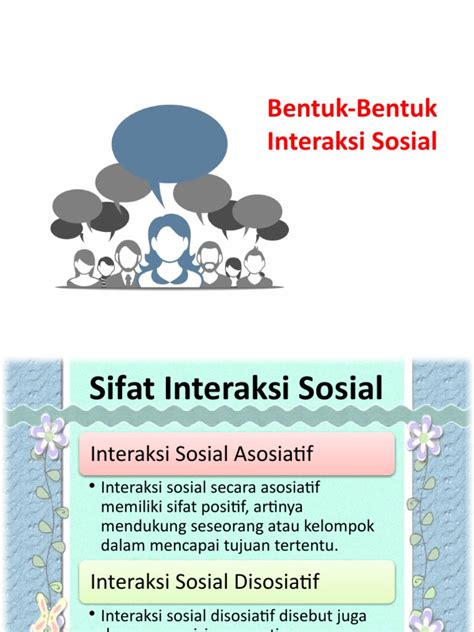 Bentuk Bentuk Interaksi Sosial Pdf Politik