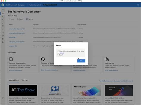 Errors Converting Bot From 14 To Adaptive Runtime · Issue 7373 · Microsoftbotframework