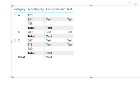 Solved Disable Subtotal For 1 Matrix Column While There I