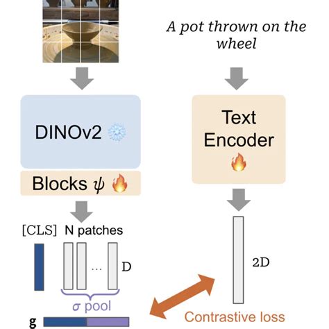 Dinov2 Meets Text A Unified Framework For Image And Pixel Level