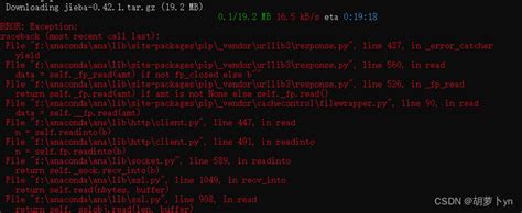 Pip Install Jieba 出现error（已解决）pip Install Jieba报错 Csdn博客