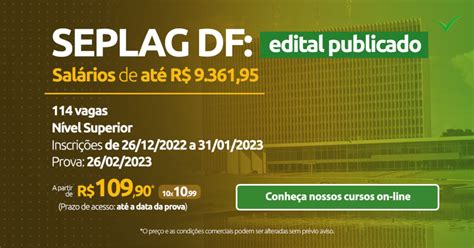 Concurso Seplag Df Edital Publicado Salários De Até R 936195