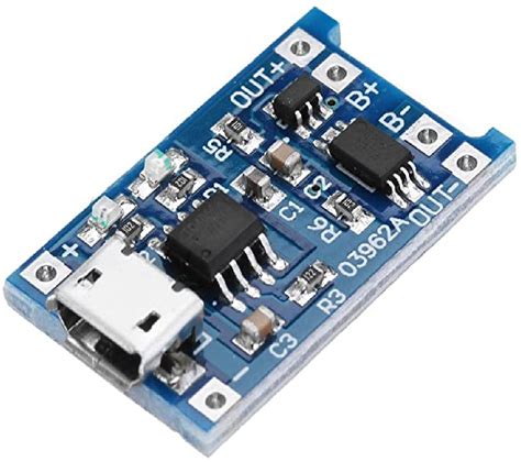 MODULO DE CARGA CON CIRCUITO DE PROT 5V 4 2V 1A Electrocompu Quito