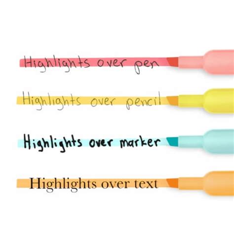 Sharpie® Tank Highlighters Mild Pastel Colors Assorted Chisel Tip 6 Count 6 Pk Kroger
