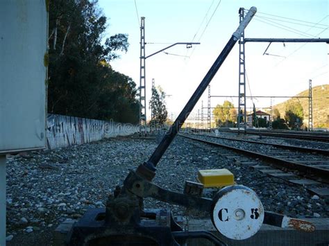 Railway Track Switch Stock Image Image Of Vintage Railroad 48774413