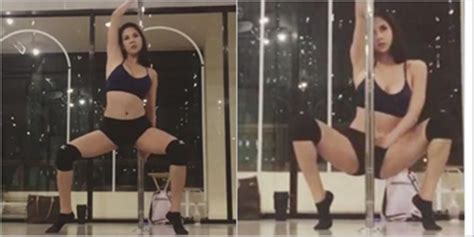 18 “หมิว สิริลภัส” โชว์ลีลาออกกำลังกายรูดเสาสุดเซ็กซี่