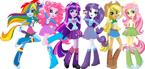 Mlp Eg The Mane 6 By Figyalova On Deviantart