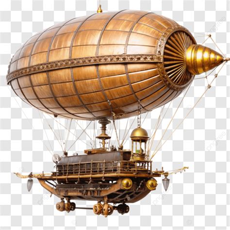 비행중인 장엄한 스팀펑크 비행선 스팀펑크 비행선 기계적 Png 일러스트 및 이미지 에 대한 무료 다운로드 Pngtree