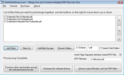 Merge Join And Combine Multiple Pdf Files Into One Download Softpedia